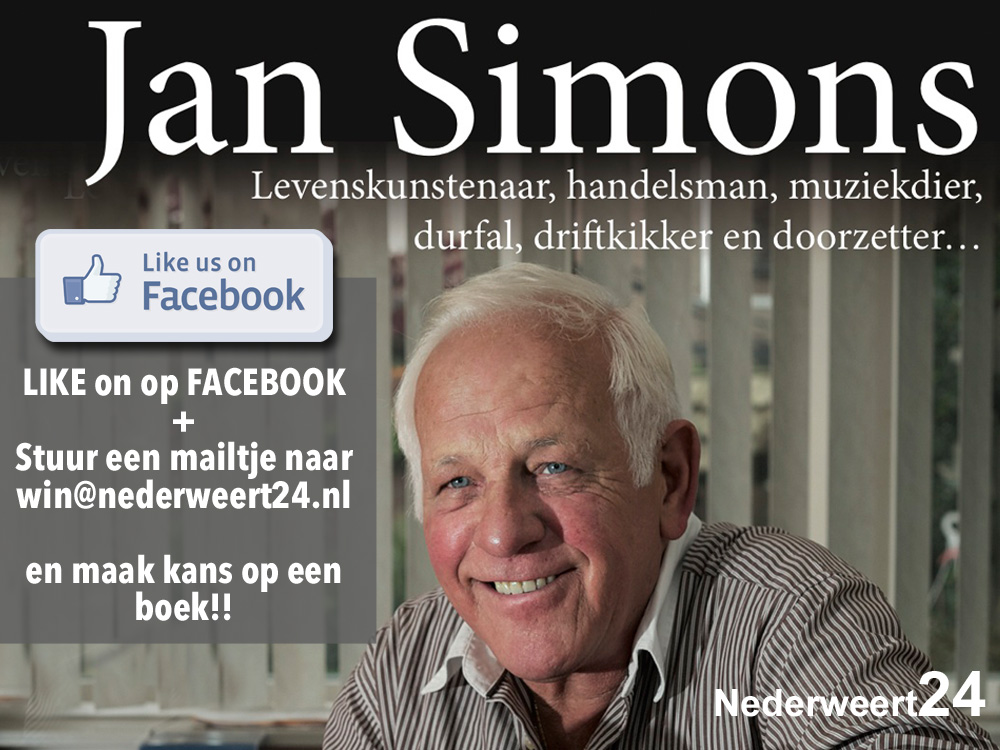 Win een gesigneerd boek van Ospelnaar Jan Simons - Nederweert24