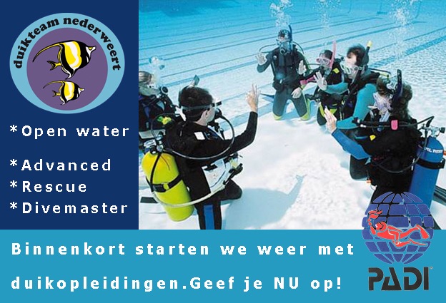 Nieuwe duikopleiding bij Duikteam Nederweert - Nederweert24