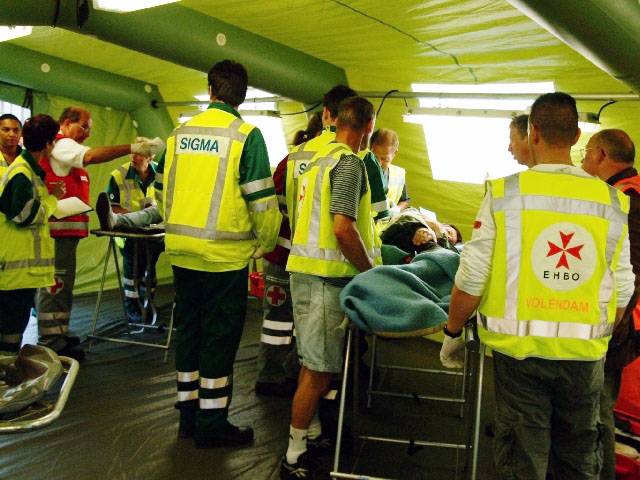 Demonstratie SIGMA-team tijdens open dag SJG Weert - Nederweert24