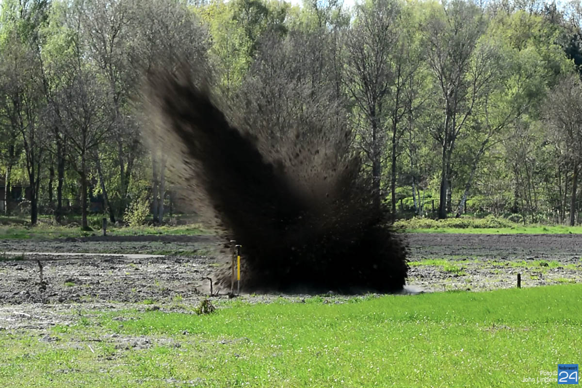 Explosief tot ontploffing gebracht bij de Kwegt - Nederweert24