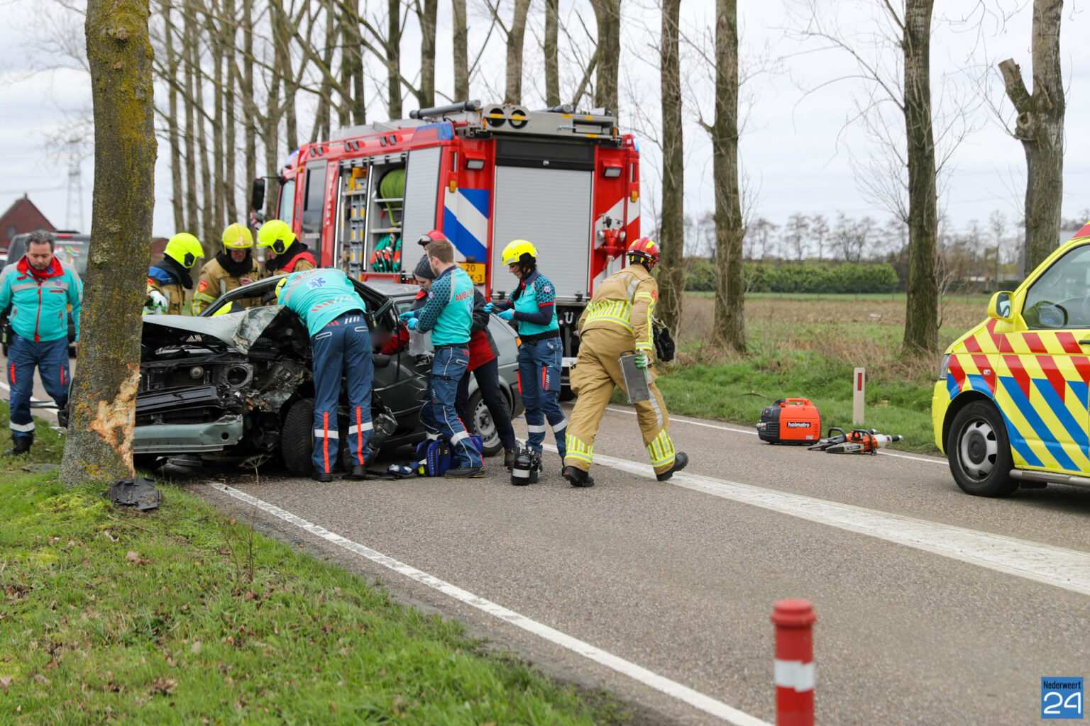 Ernstig ongeval Meijelsedijk Ospel - Nederweert24