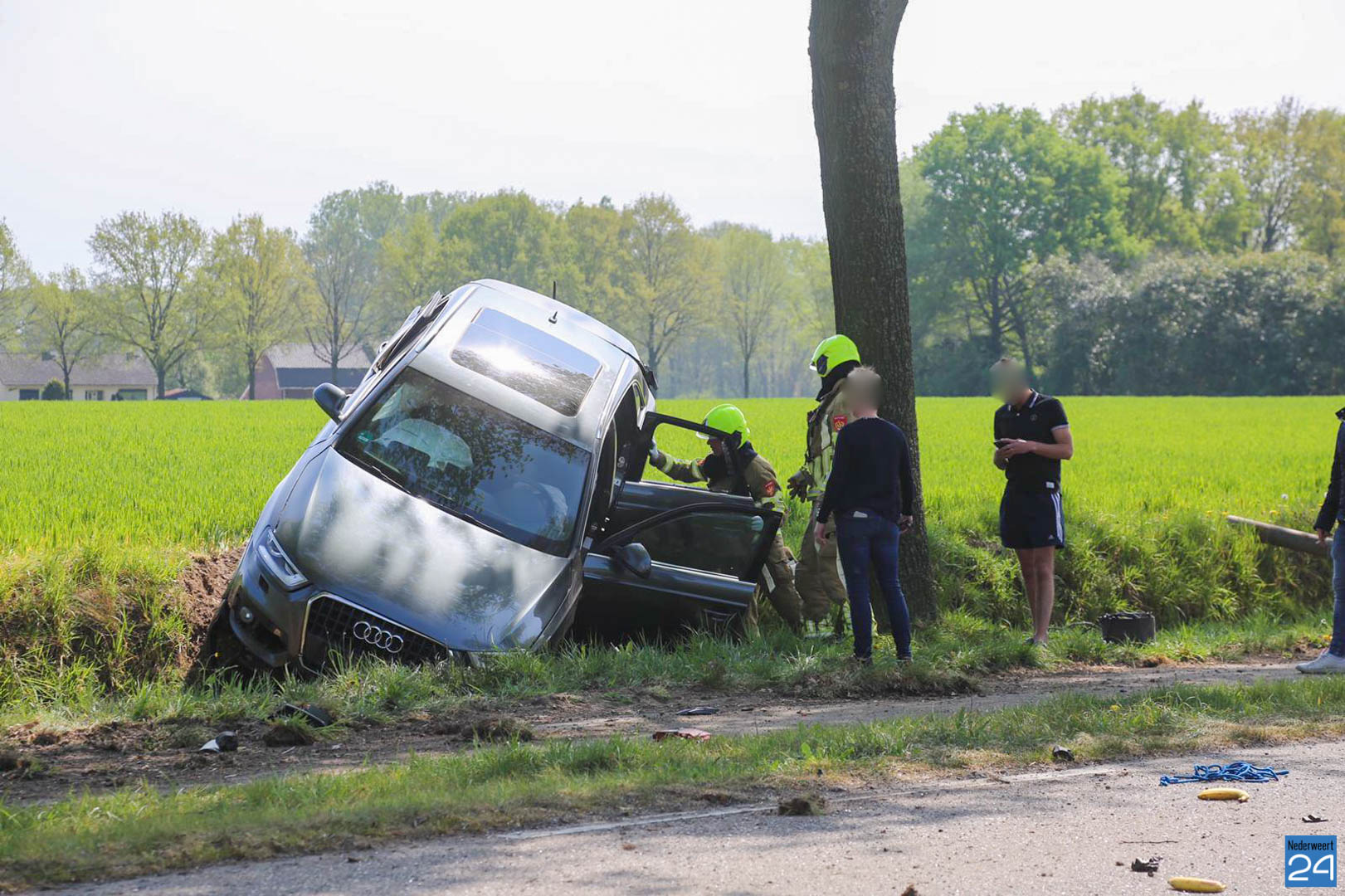 Ravage bij ongeval in Baexem - Nederweert24