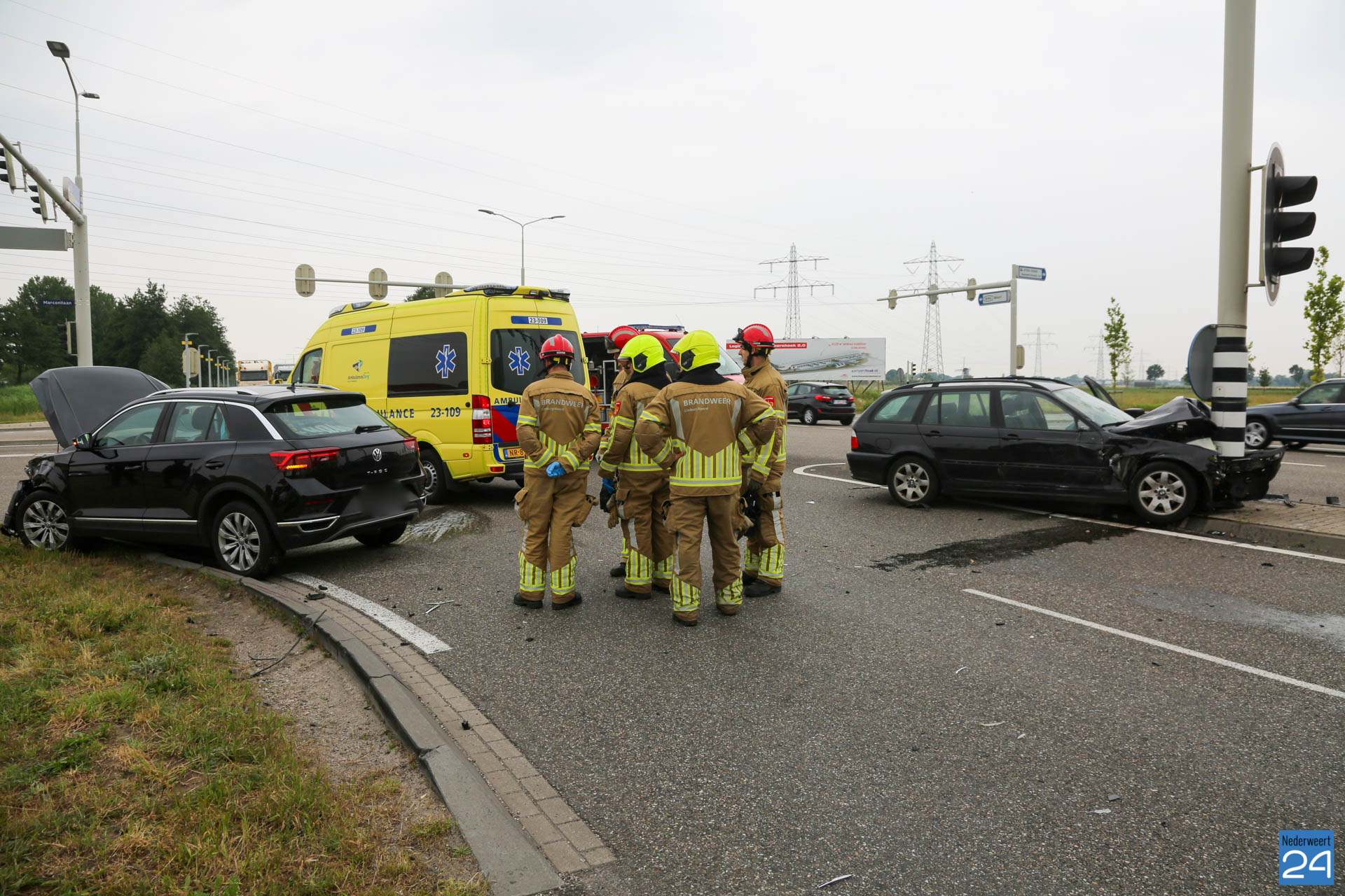 Ongeval Ringbaan Noord Weert - Nederweert24
