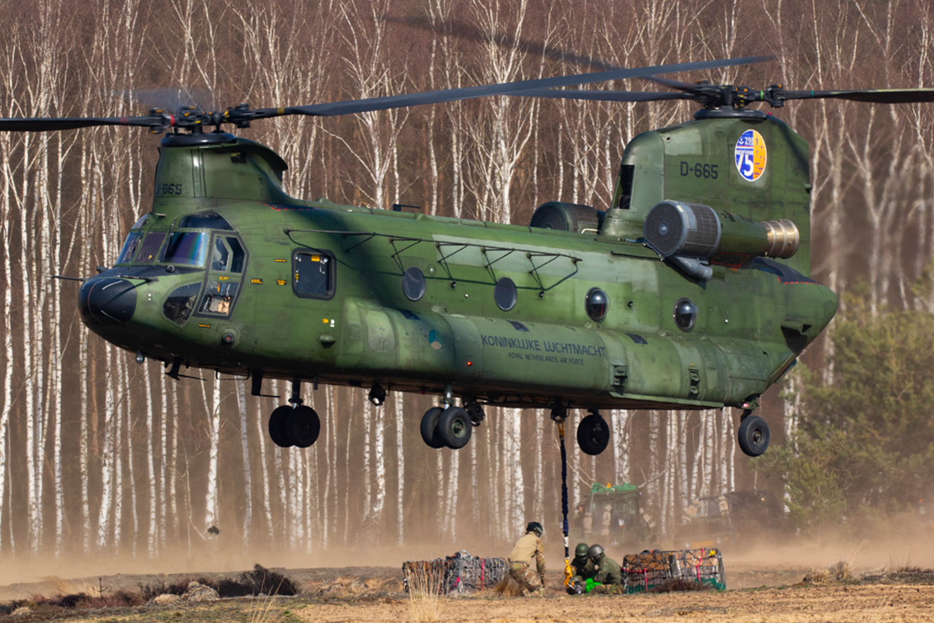 11 Luchtmobiel Brigade oefent boven Weerterheide - Nederweert24