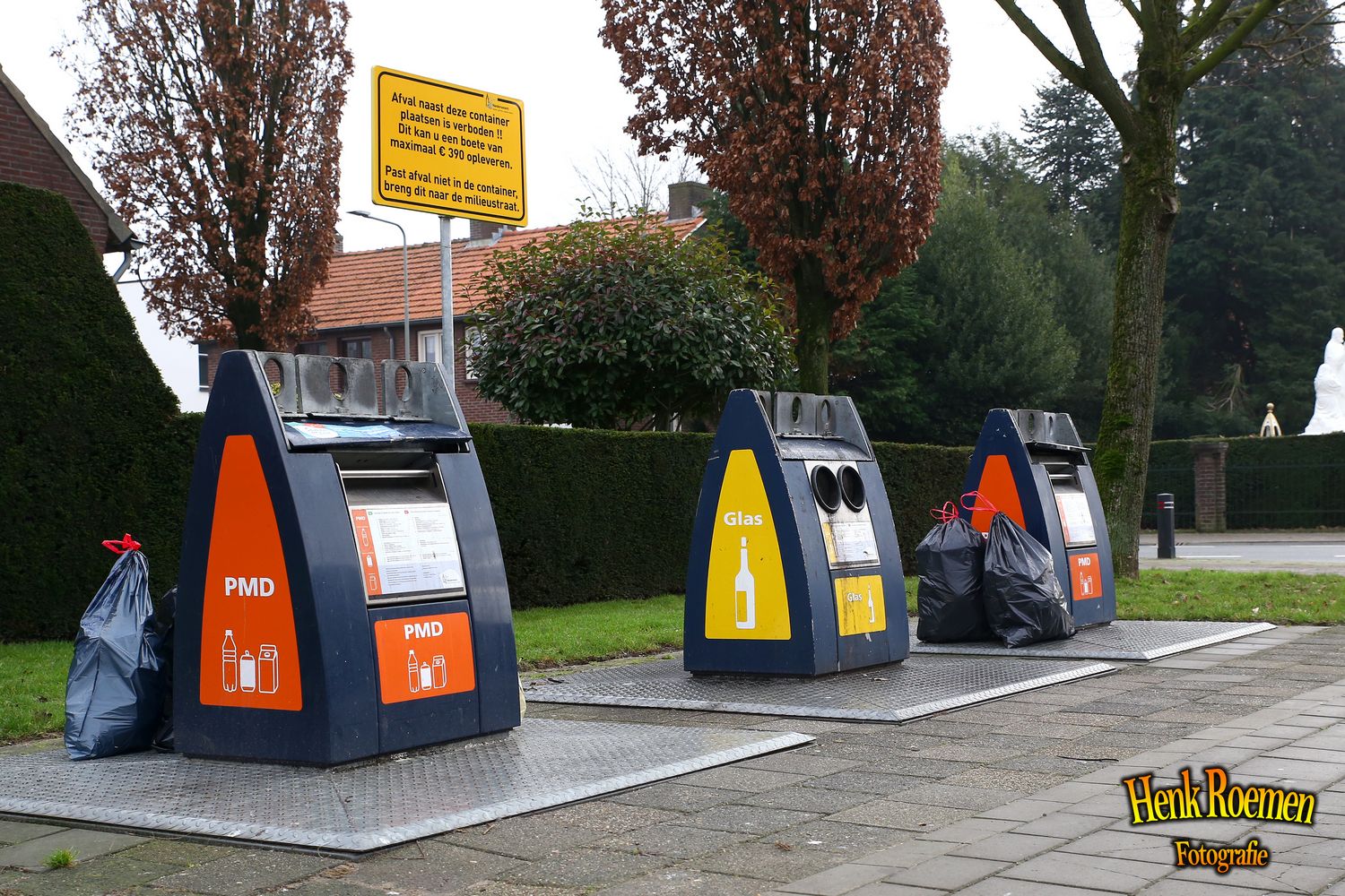 Het is even wennen | PMD containers vanaf nu afgesloten in Nederweert ...