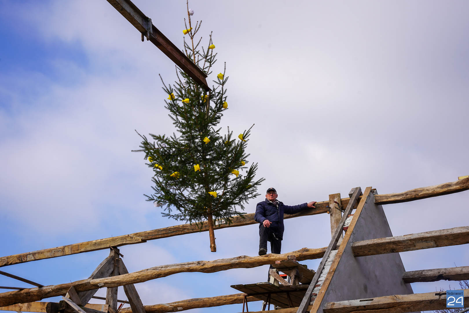 Meiboom in top op Eynderhoof - Nederweert24