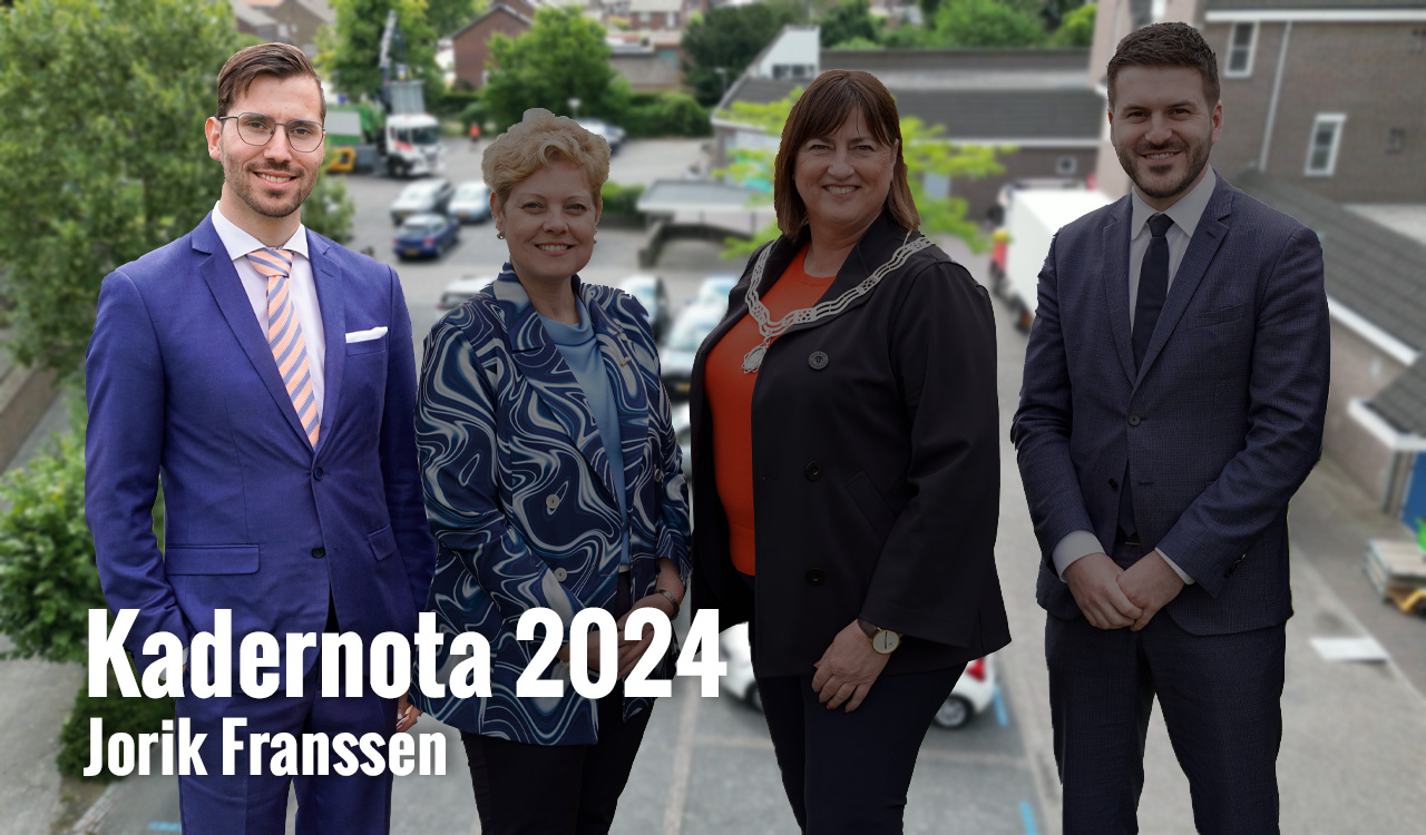 Kadernota 2024 Nederweert: Wethouder Jorik Franssen - Nederweert24