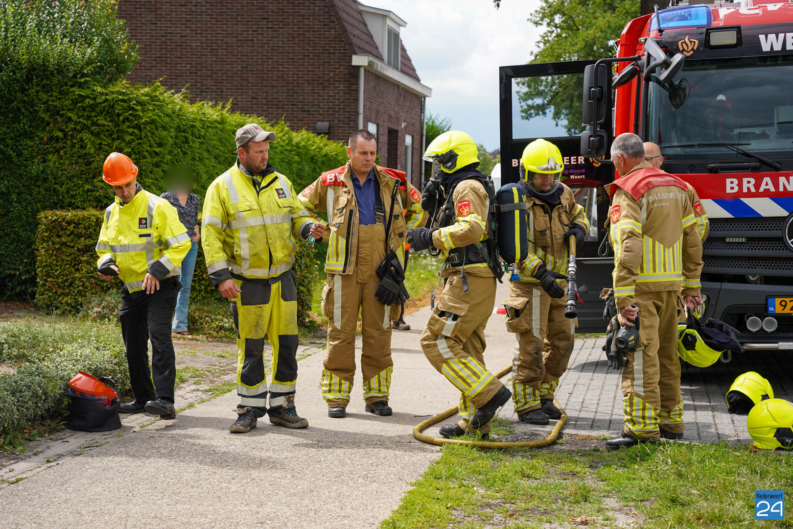 Stroomkast in brand aan Roermondseweg in Weert - Nederweert24