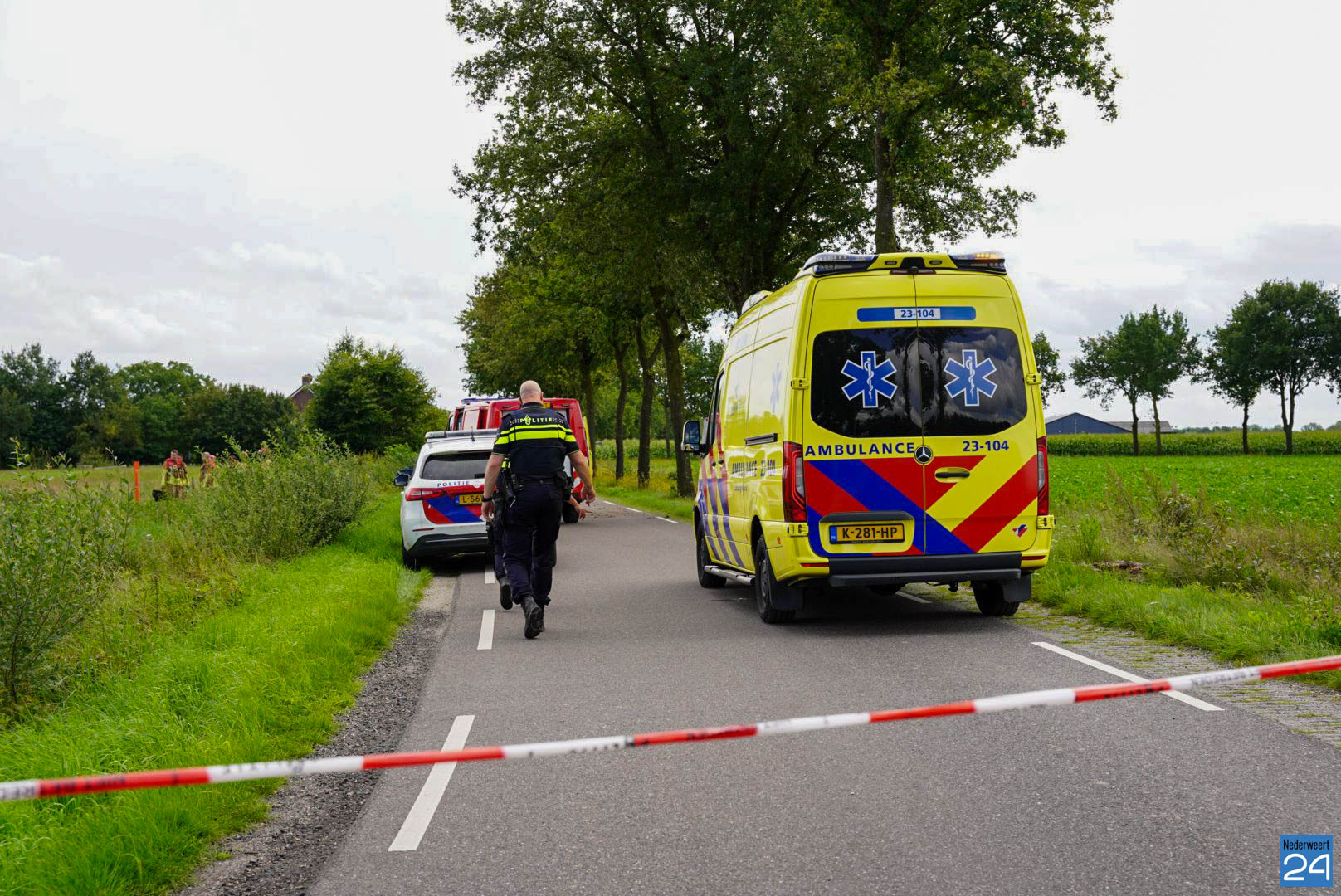 Motorrijder ernstig gewond na ongeval Castertweg Weert - Nederweert24