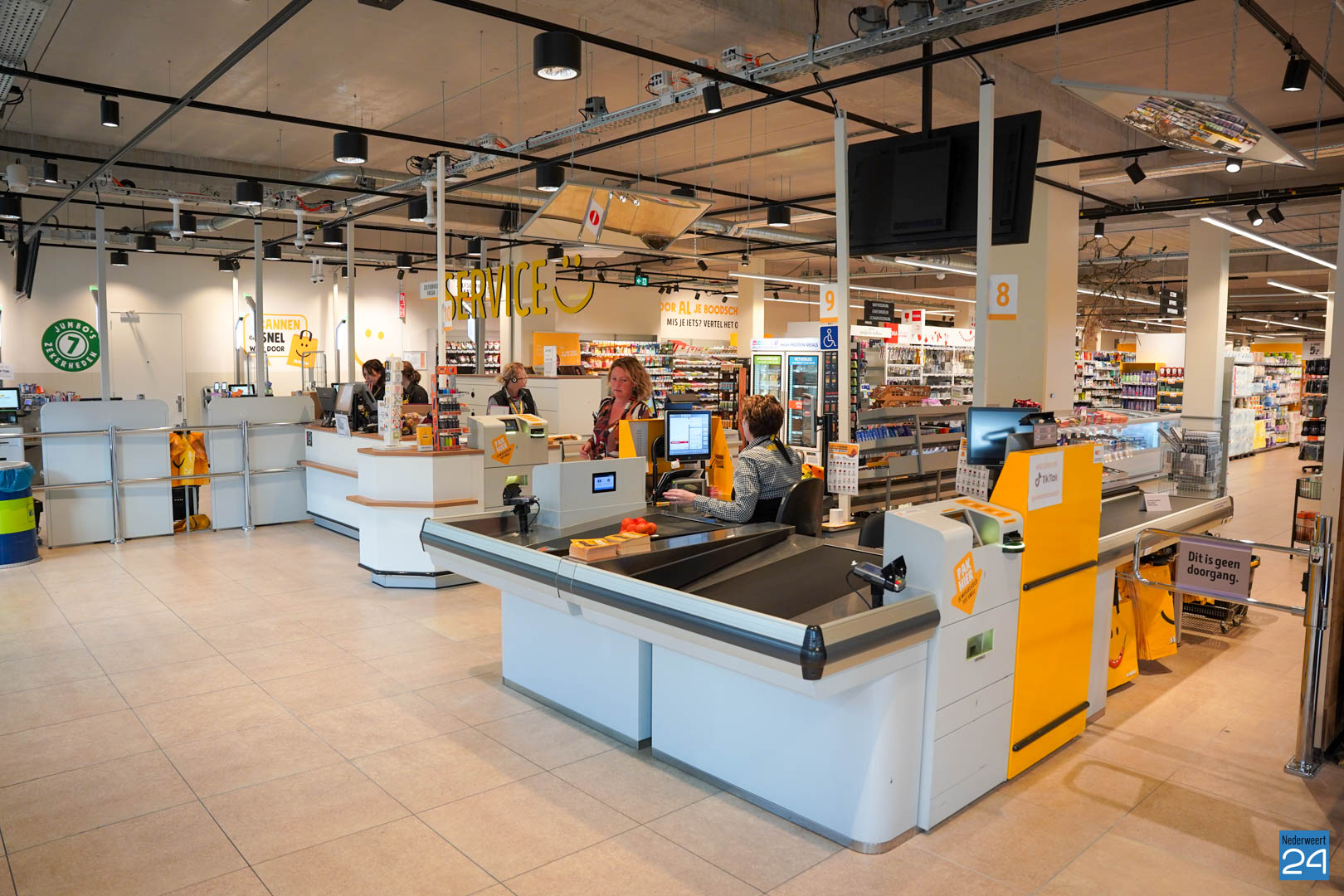 Jumbo Roel Heerschap Nederweert opent derde lijnkassa na kleine verbouwing - Nederweert24
