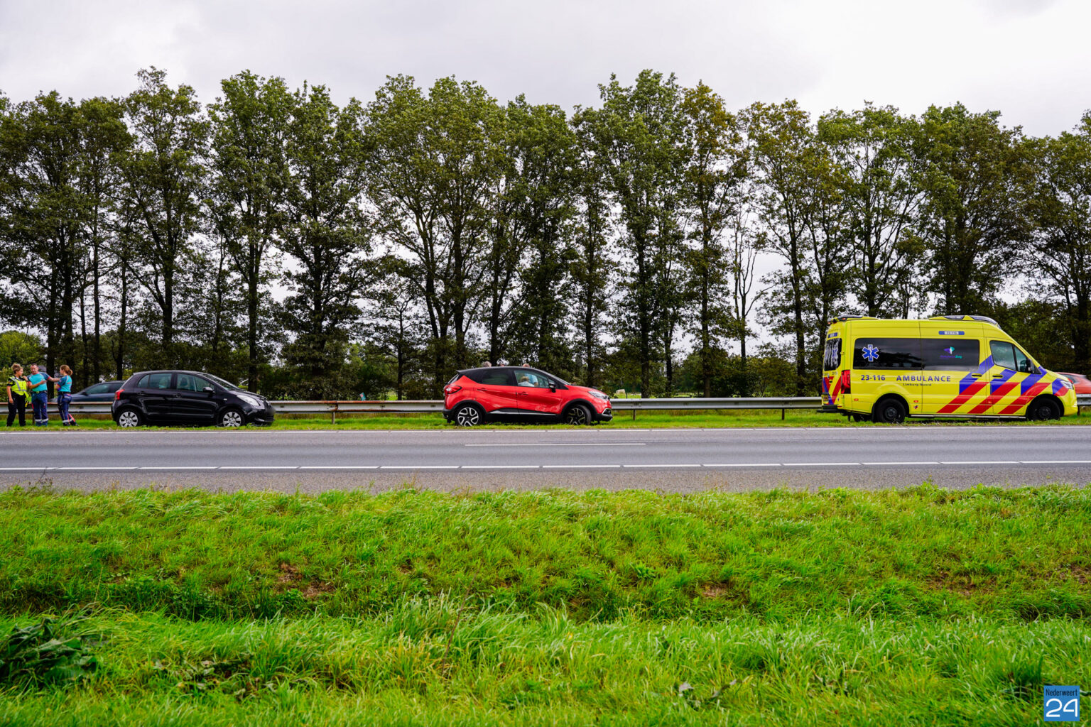 Filevorming door ongeval op snelweg A2 bij Weert - Nederweert24