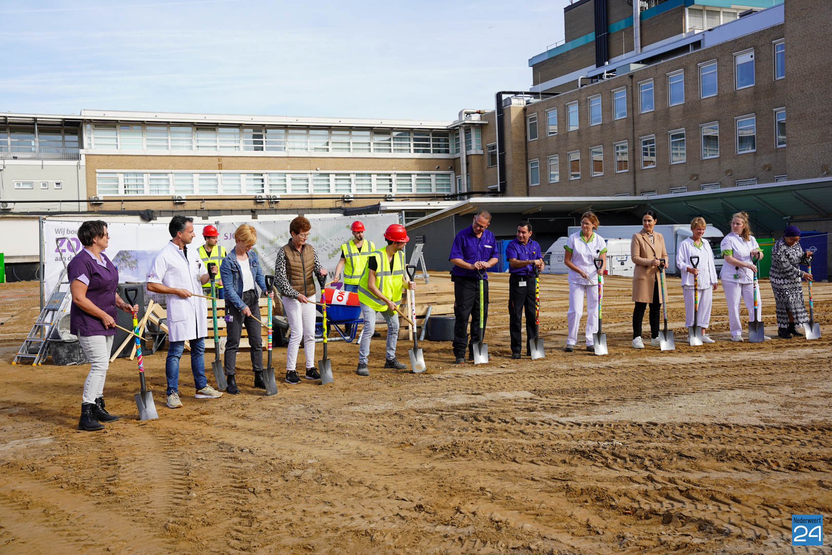 Startsein voor nieuwbouw SJG Weert - Nederweert24