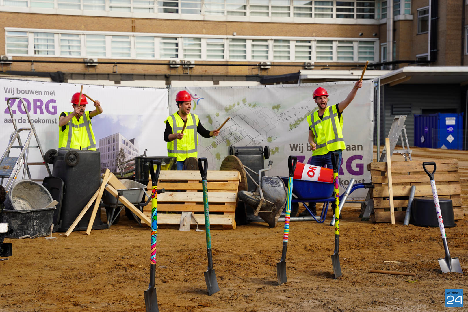 Startsein voor nieuwbouw SJG Weert - Nederweert24
