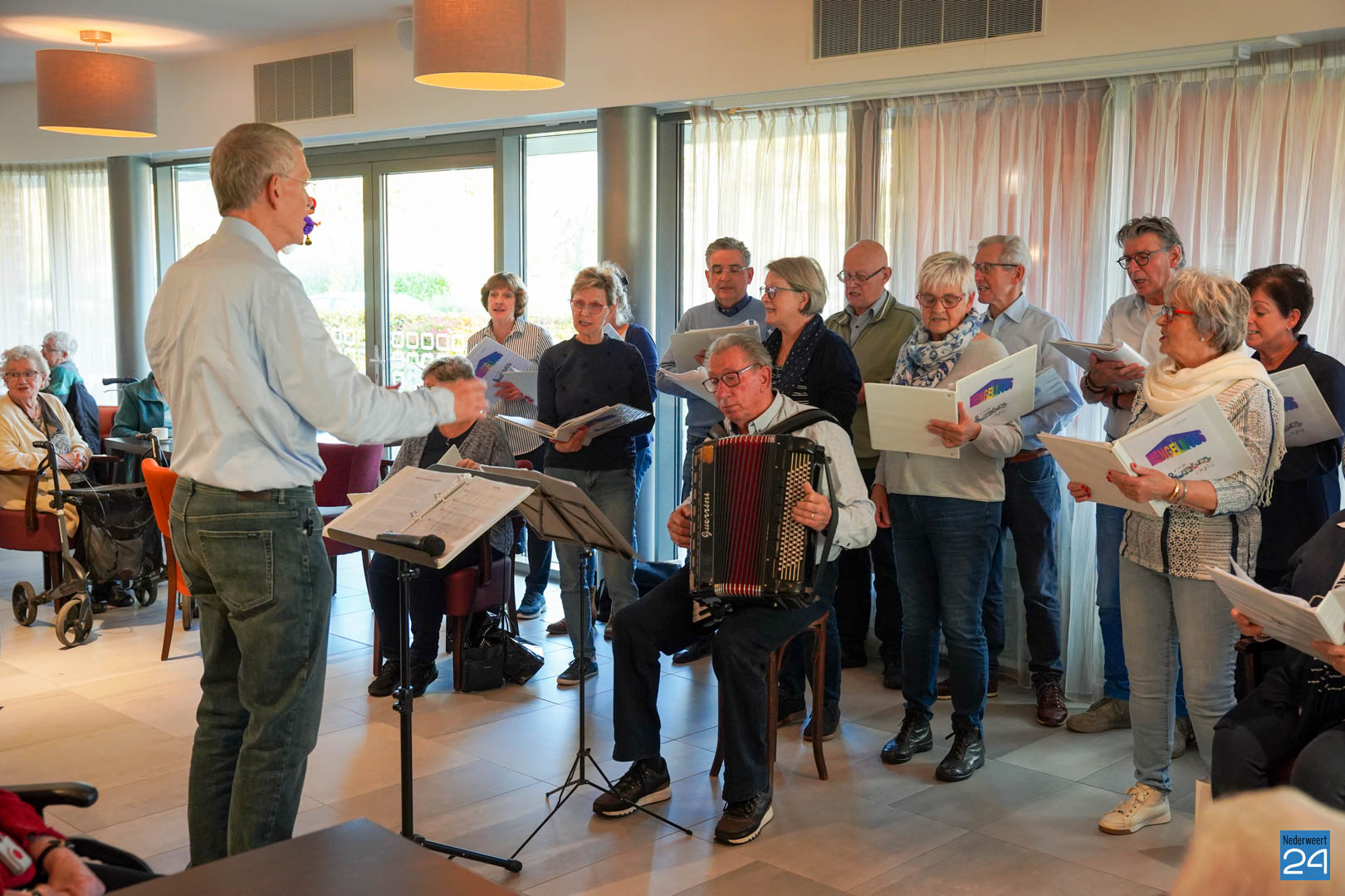Koor Mengelmoes uit Budel zorgt voor muzikale middag bij St. Joseph ...