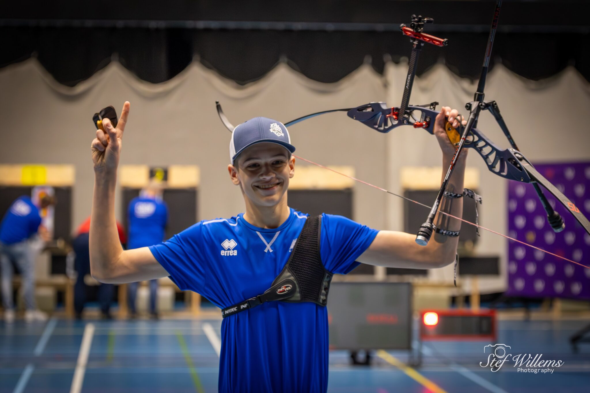 Goud voor Thorben Delsing bij het NK Indoor 2024 Jeugd Handboogschieten ...