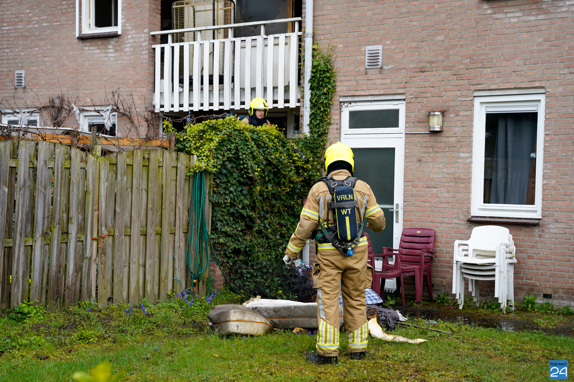 Veel schade na woningbrand in Stramproy - Nederweert24