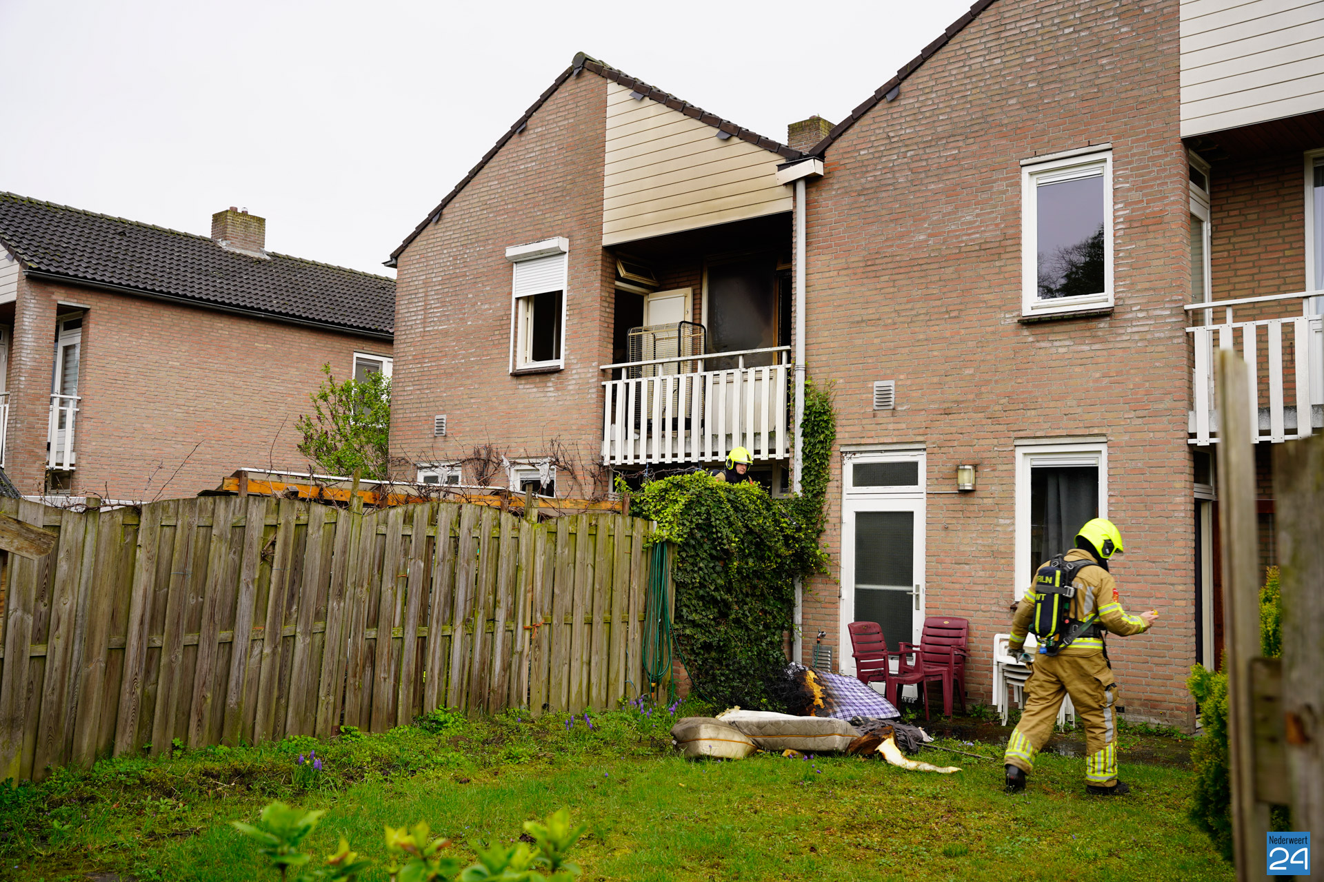 Veel schade na woningbrand in Stramproy - Nederweert24