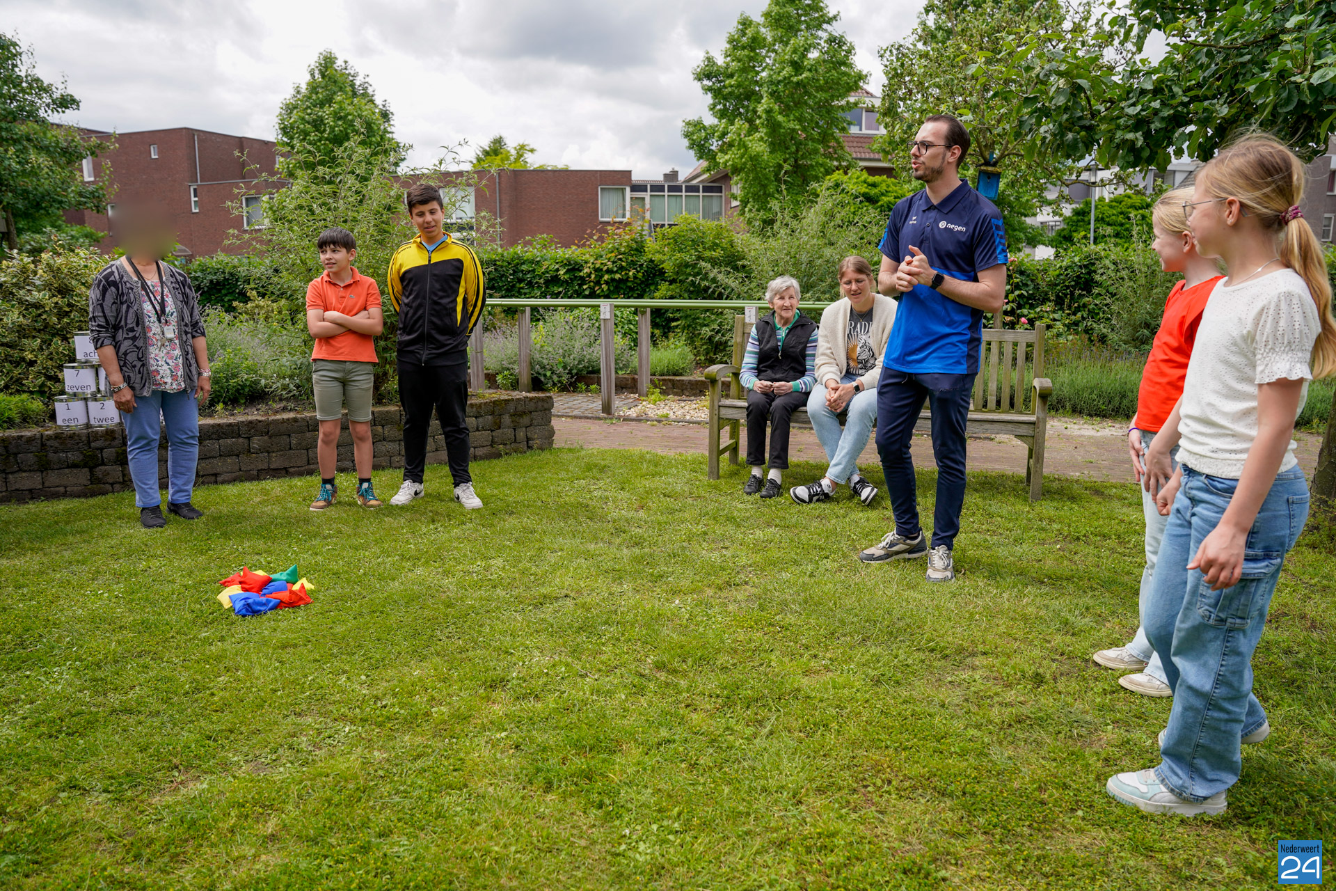 Geslaagde activiteit Junior Sportraad met senioren van St. Joseph ...
