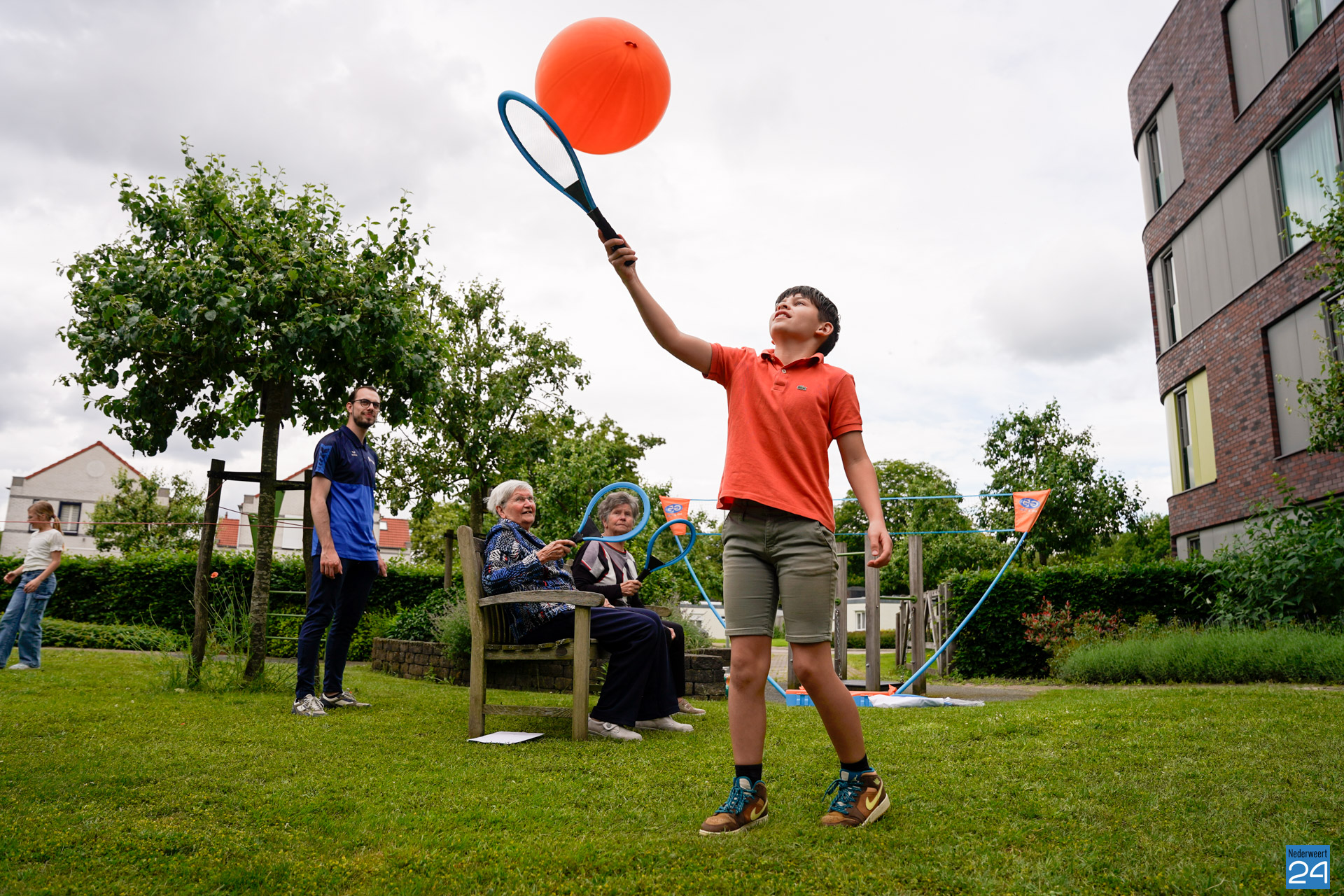 Geslaagde activiteit Junior Sportraad met senioren van St. Joseph ...