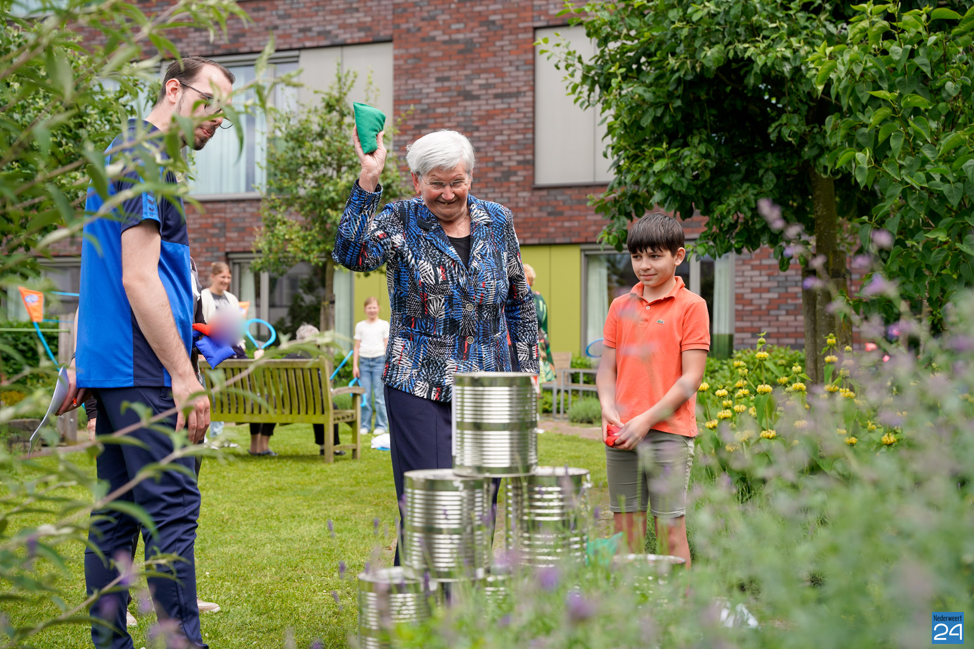 Geslaagde activiteit Junior Sportraad met senioren van St. Joseph ...