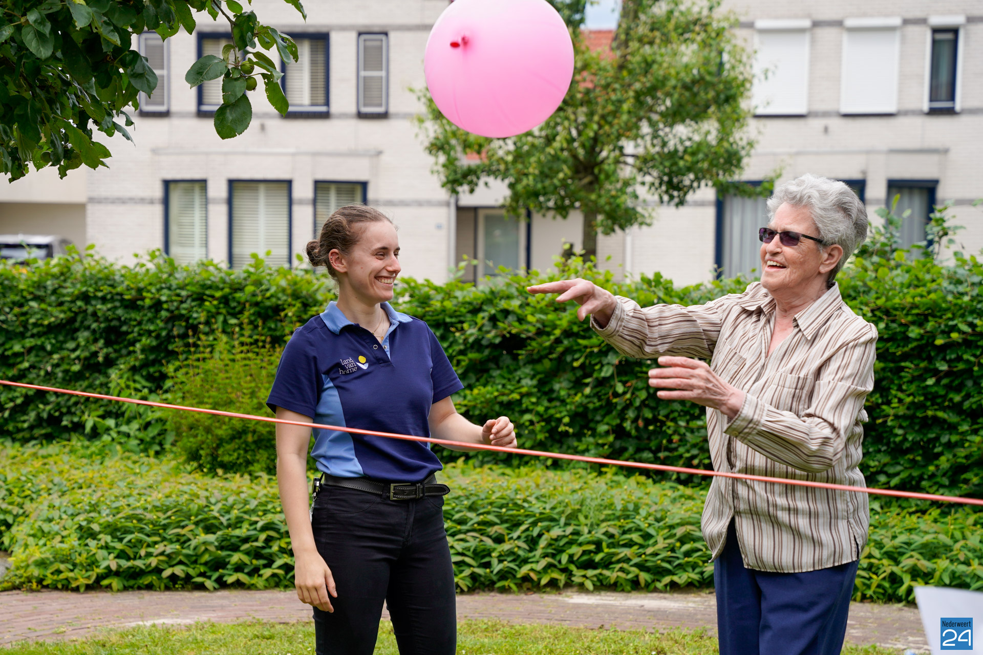 Geslaagde activiteit Junior Sportraad met senioren van St. Joseph ...