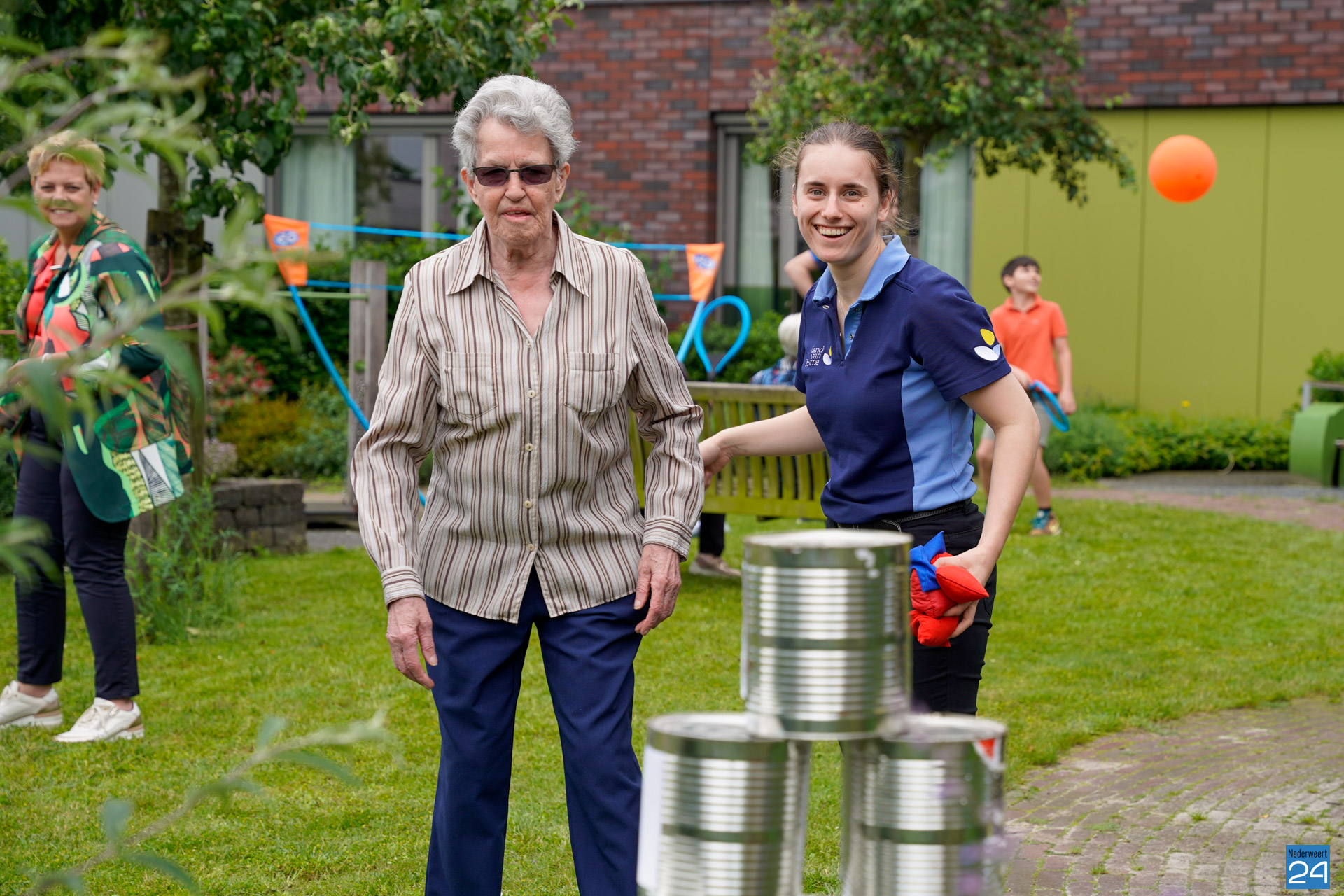 Geslaagde activiteit Junior Sportraad met senioren van St. Joseph ...