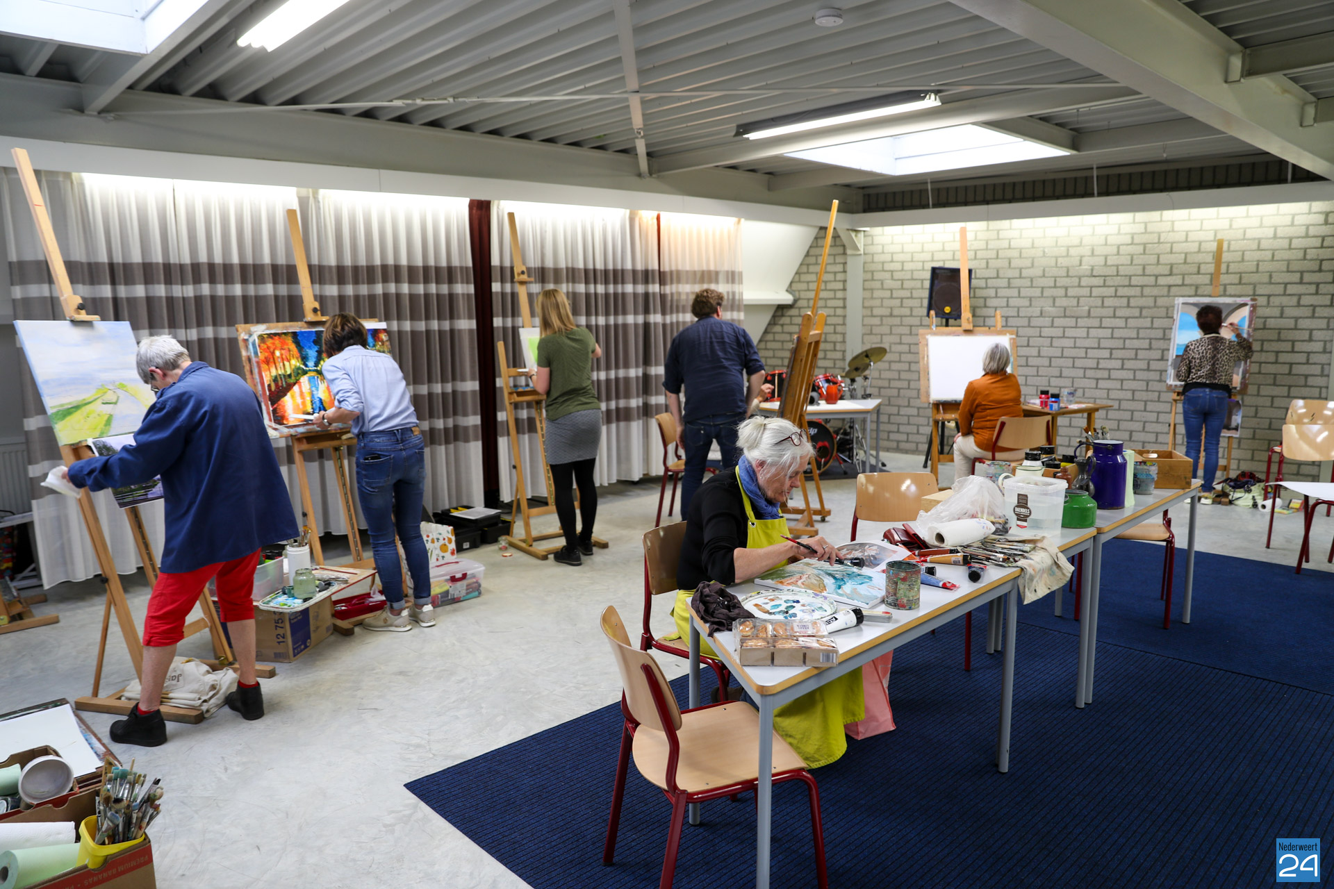 Cultuurweek dag 5 | Line Dancing en workshop tekenen en schilderen ...