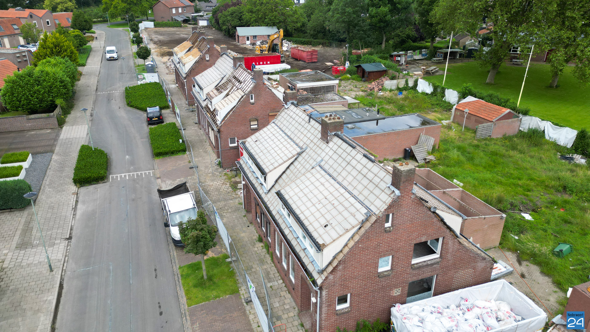 Sloop huurwoningen in Budschop gestart - Nederweert24