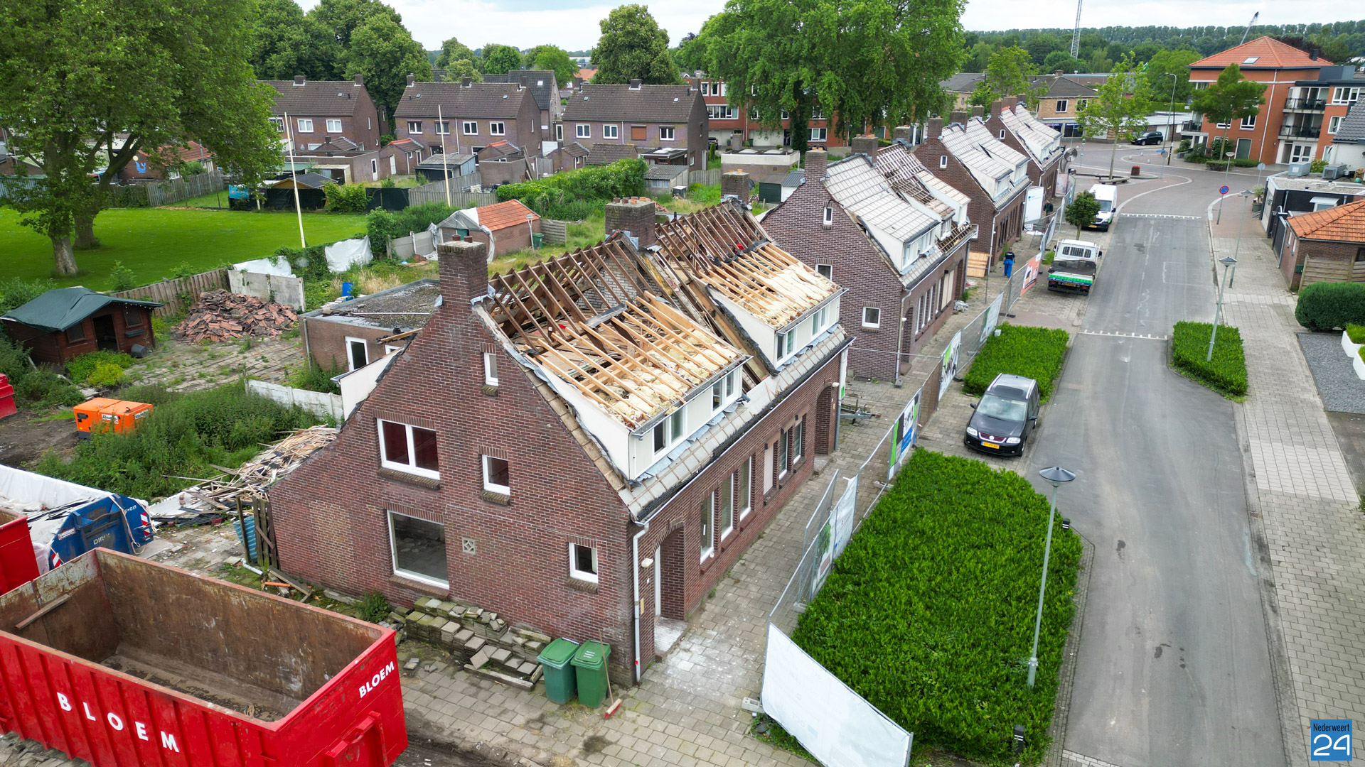 Sloop huurwoningen in Budschop gestart - Nederweert24
