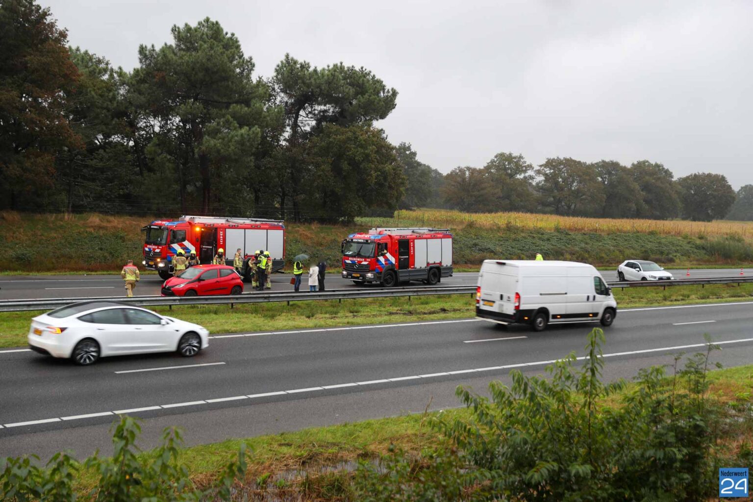 Ongeval A2 tussen Kelpen-Oler en Nederweert - Nederweert24