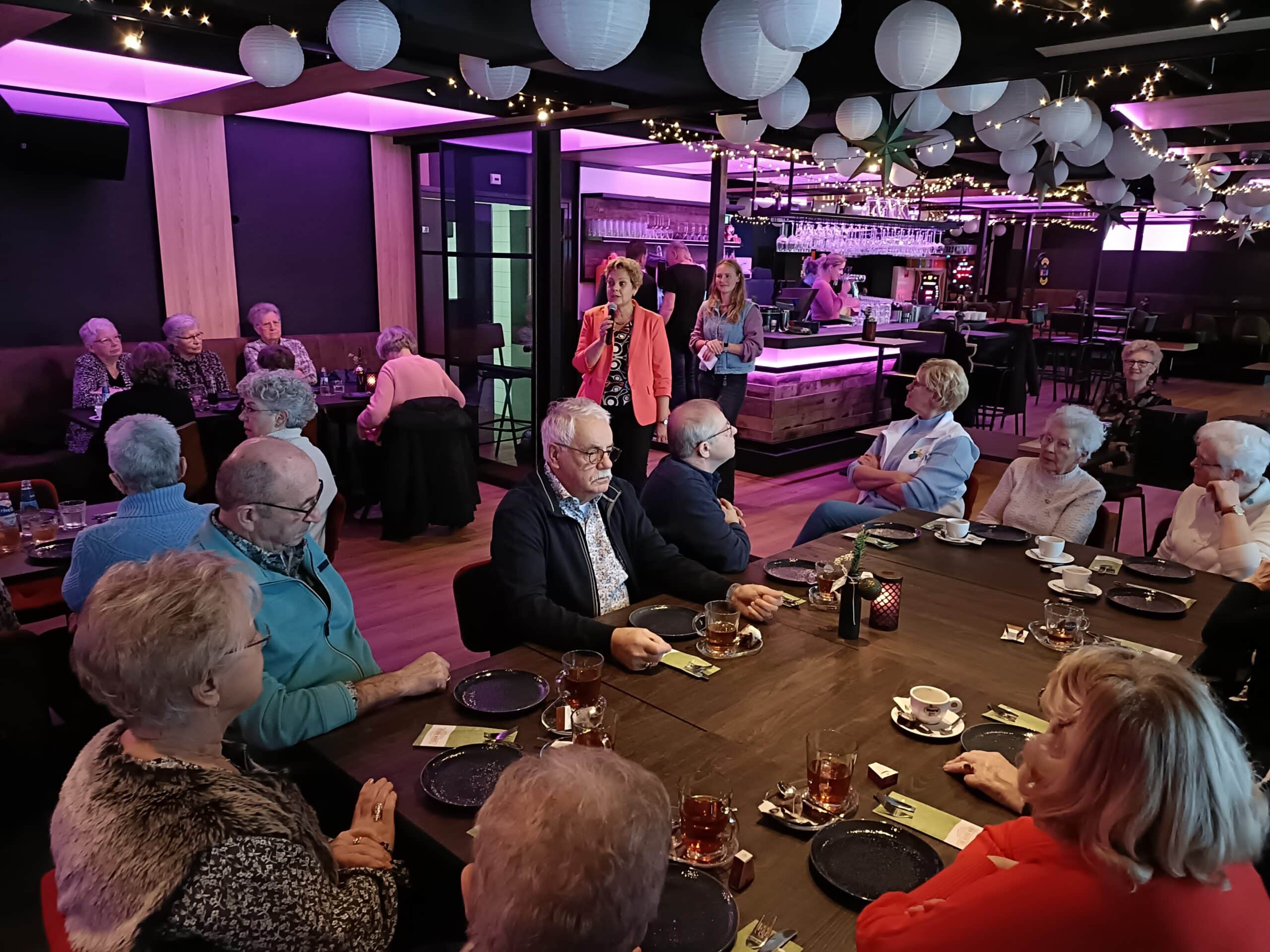 Bijpraten, lunchen en bingo spelen tijdens ‘winterse gezelligheid ...