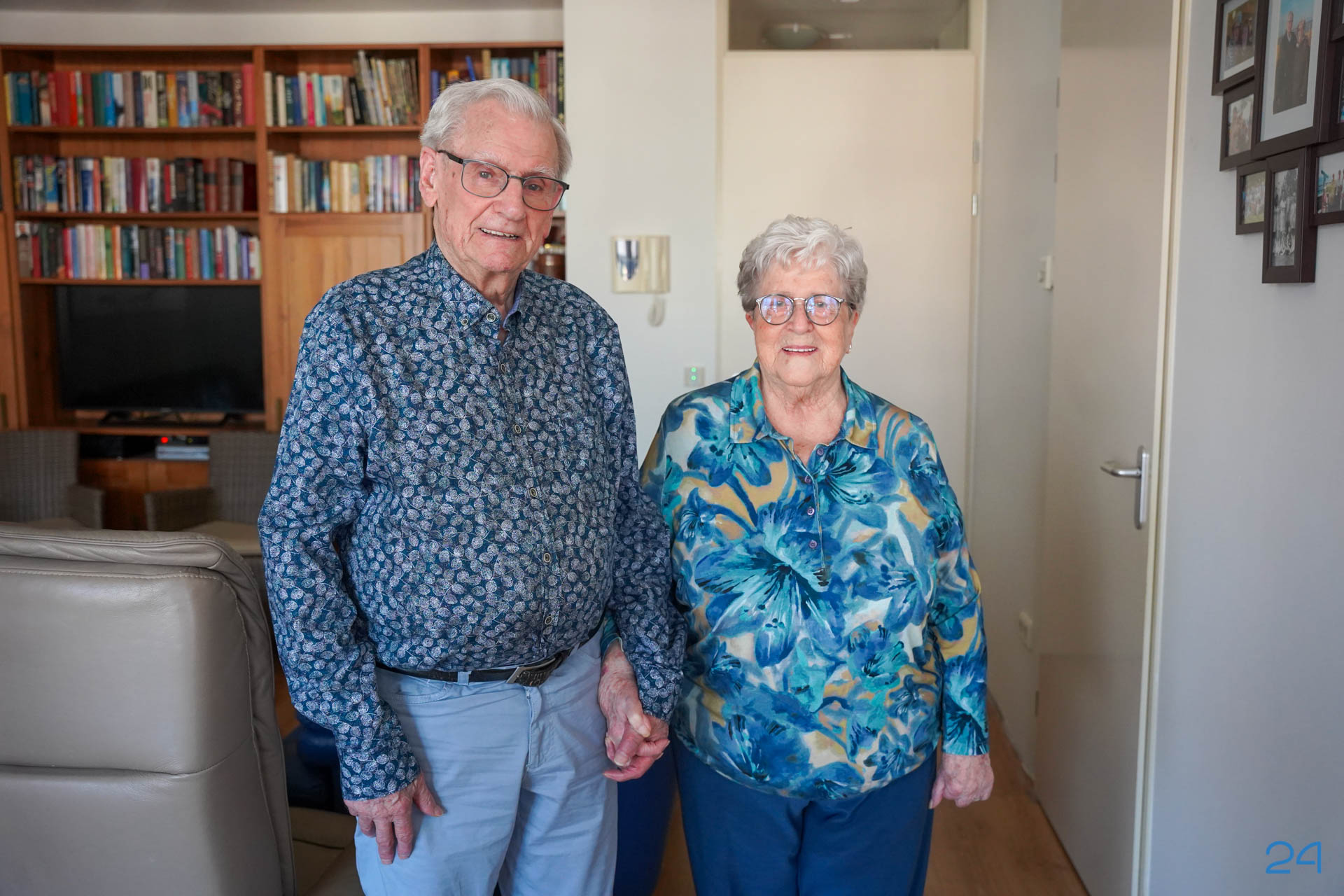 Frits en Bertha Caris-Lenaers vieren hun briljanten huwelijk - Nederweert24