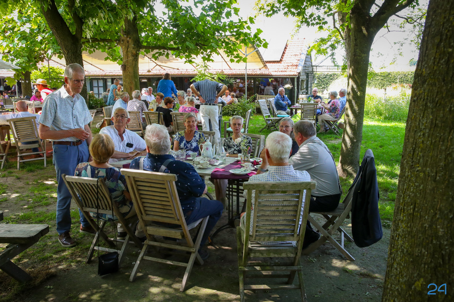 High tea met gouden bruidsparen gemeente Nederweert - Nederweert24