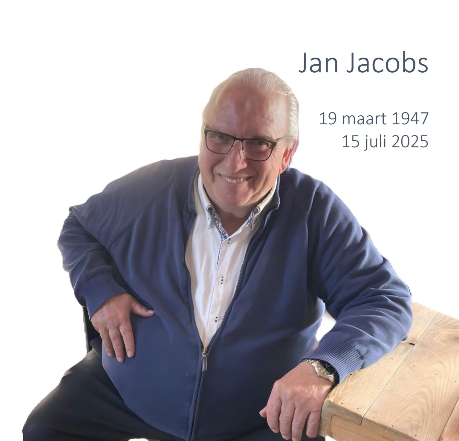 Overlijdensbericht | Jan Jacobs † - Nederweert24