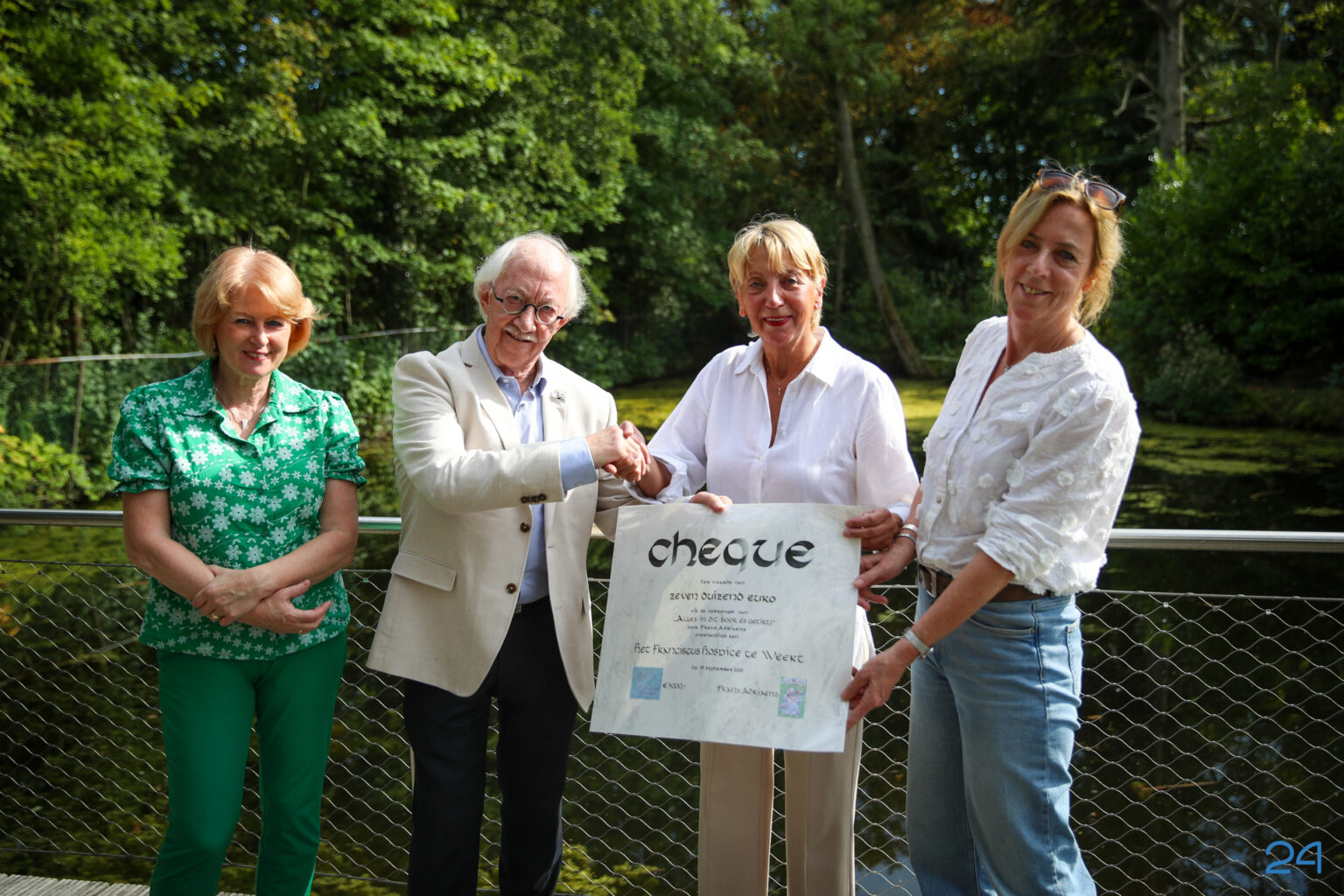 Recordopbrengst boek van auteur Frans Adriaens voor Franciscus Hospice ...