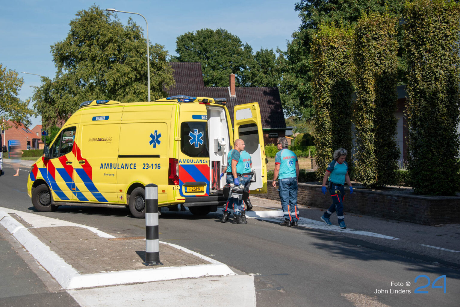 Fietser gewond na val op Lochtstraat in Ospel - Nederweert24