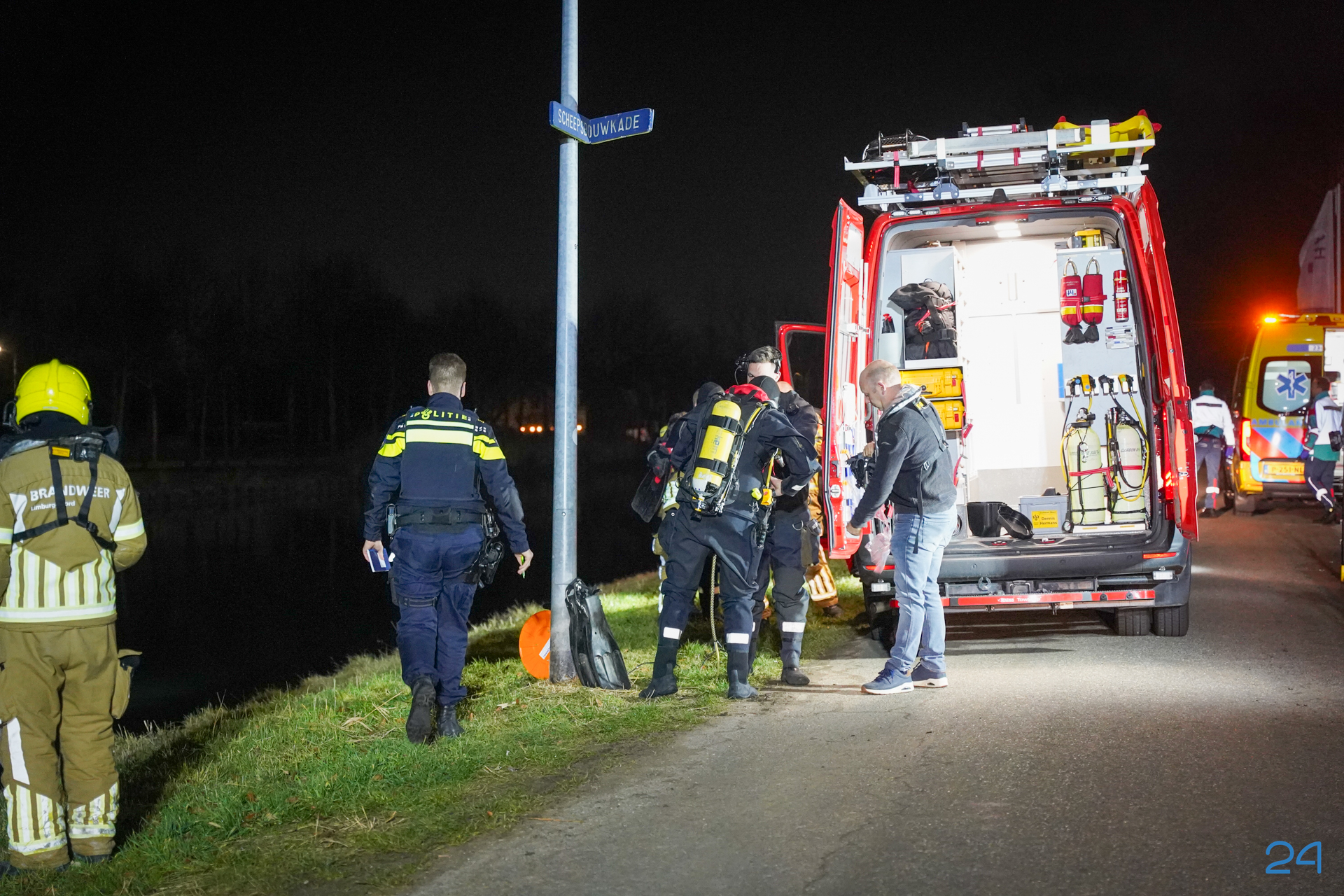 Persoon te water bij Biesterbrug in Weert - Nederweert24